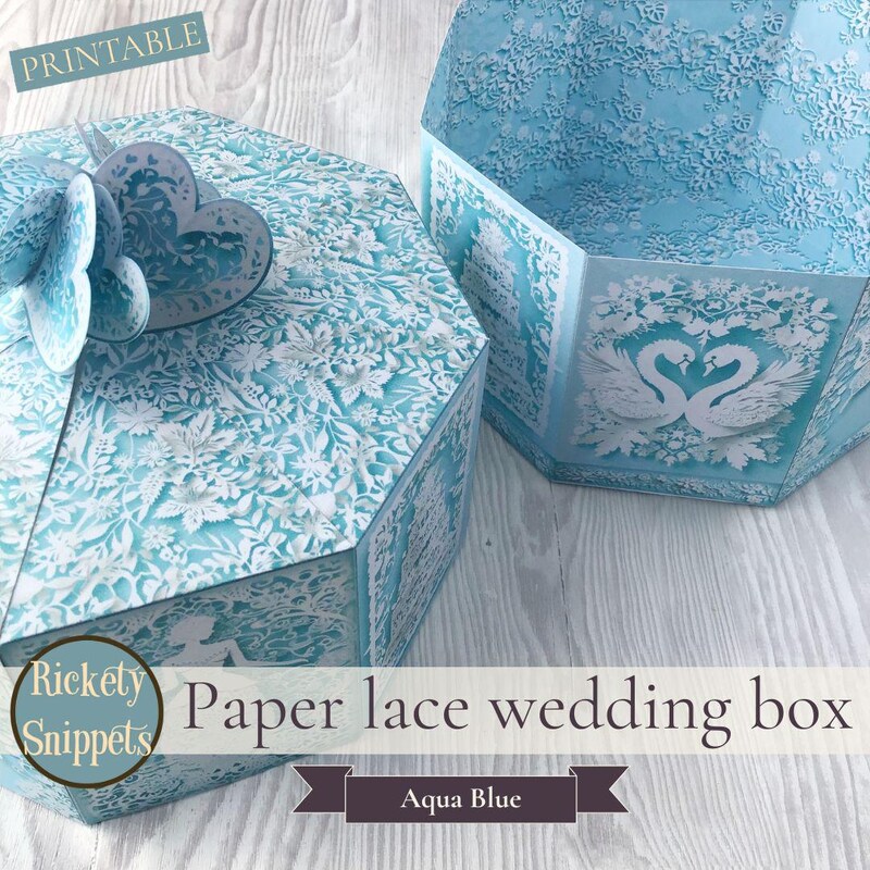 Decorative Paper Box - Etsy