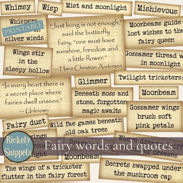 Scrapbook Words - Etsy