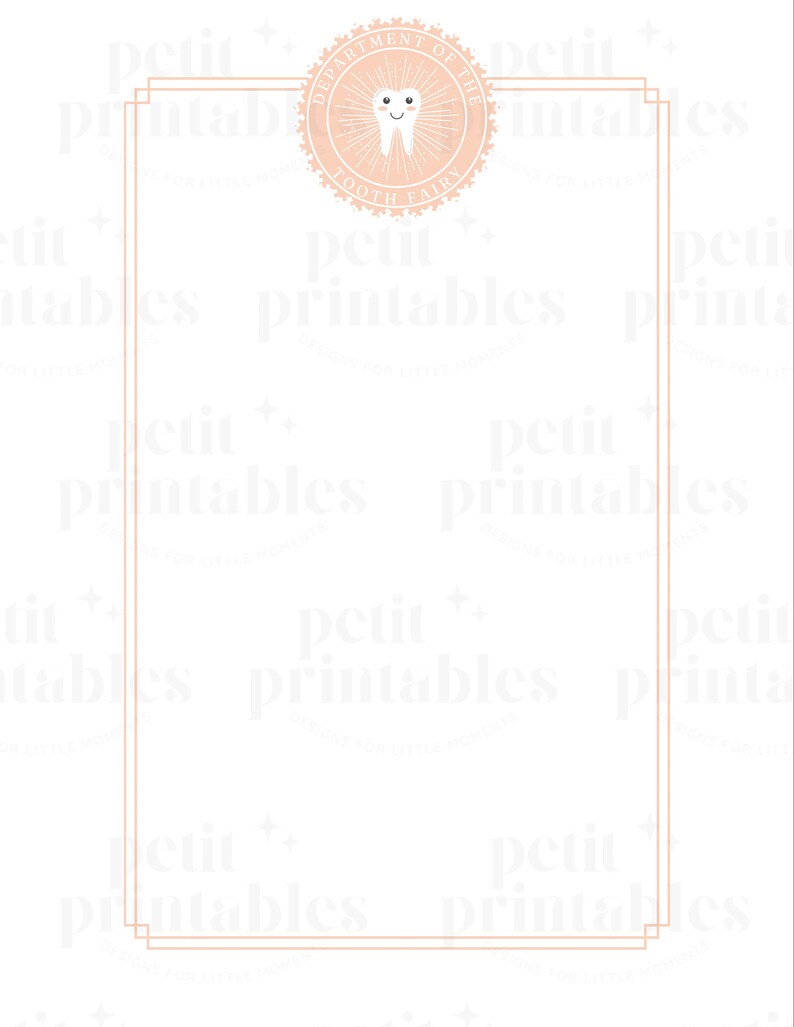 Tooth Fairy Printable Bundle Official Tooth Fairy Report Tooth Fairy ...