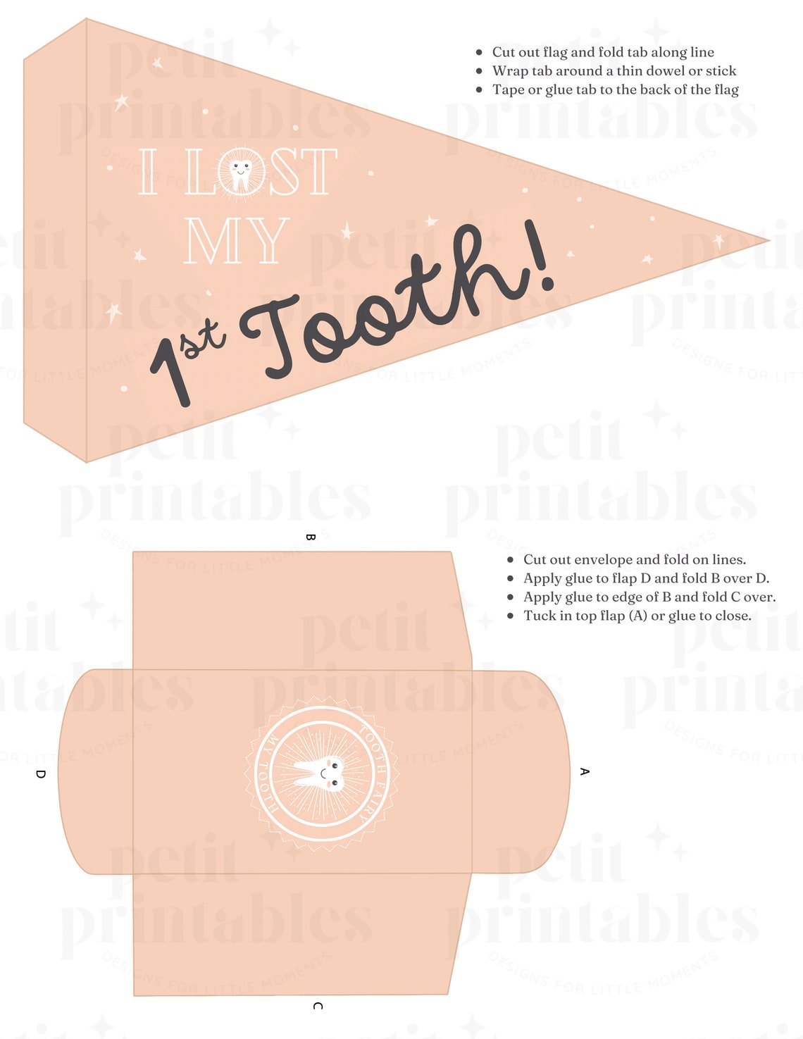 Tooth Fairy Printable Bundle Official Tooth Fairy Report Tooth Fairy ...