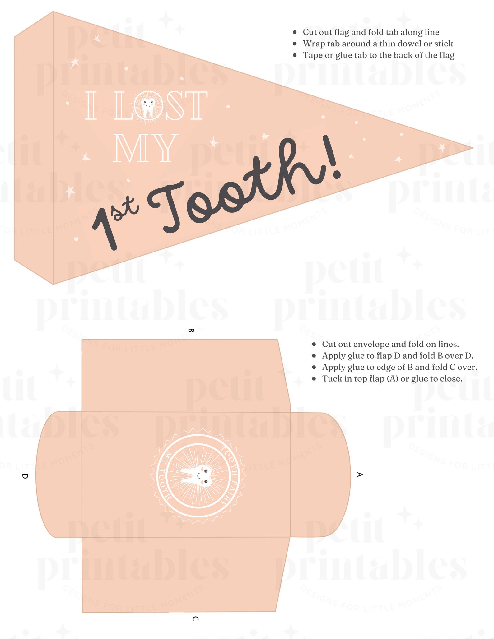 Tooth Fairy Printable Bundle Official Tooth Fairy Report Tooth Fairy ...