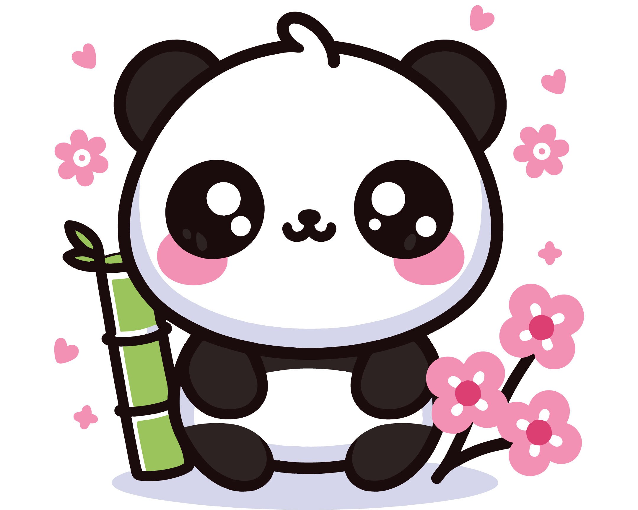 25 Adorable Animals Layered SVG Bundle: Cute, Kawaii, and Chubby ...