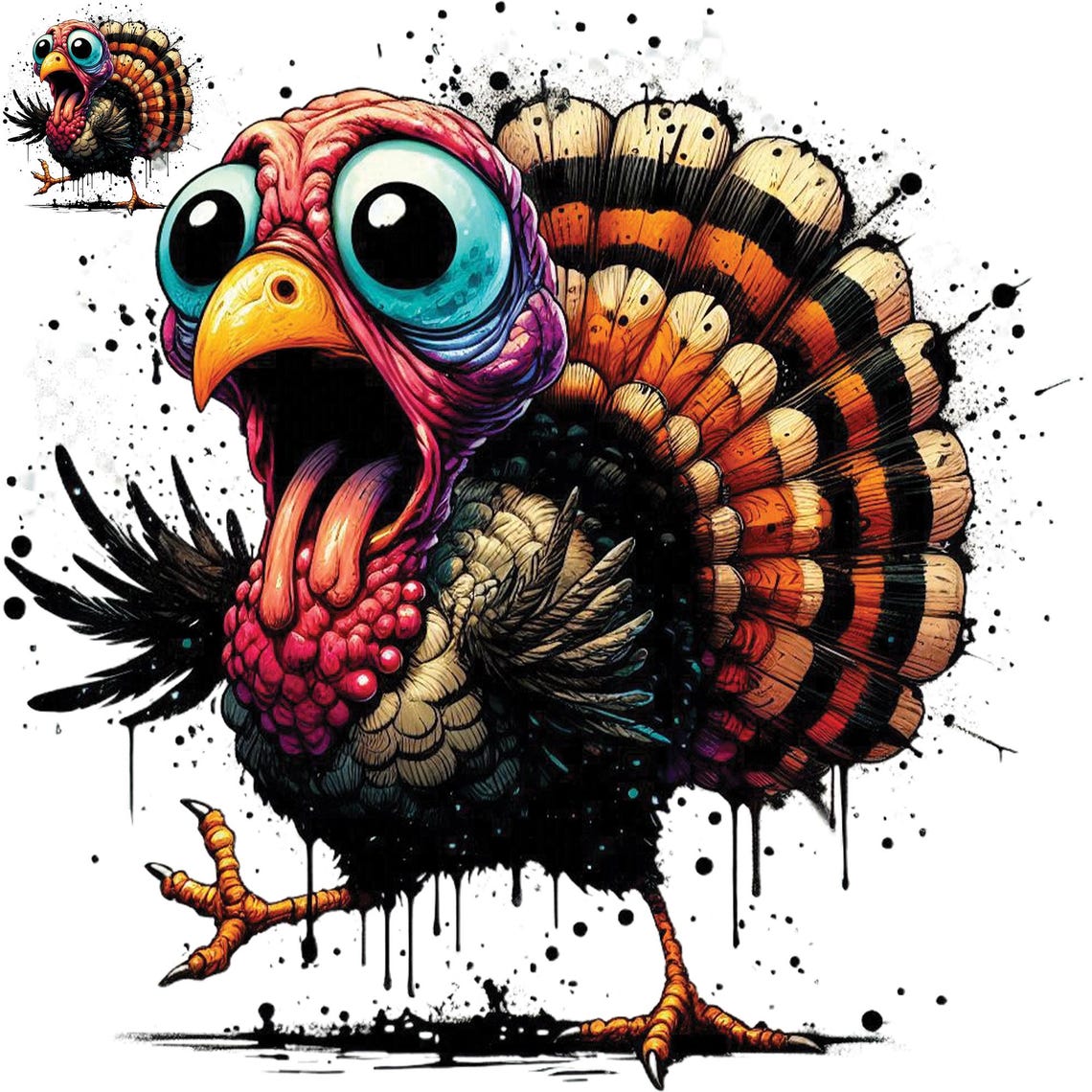 26 Funny Terrified Animals Clipart Quirky Scared Animals Highly ...