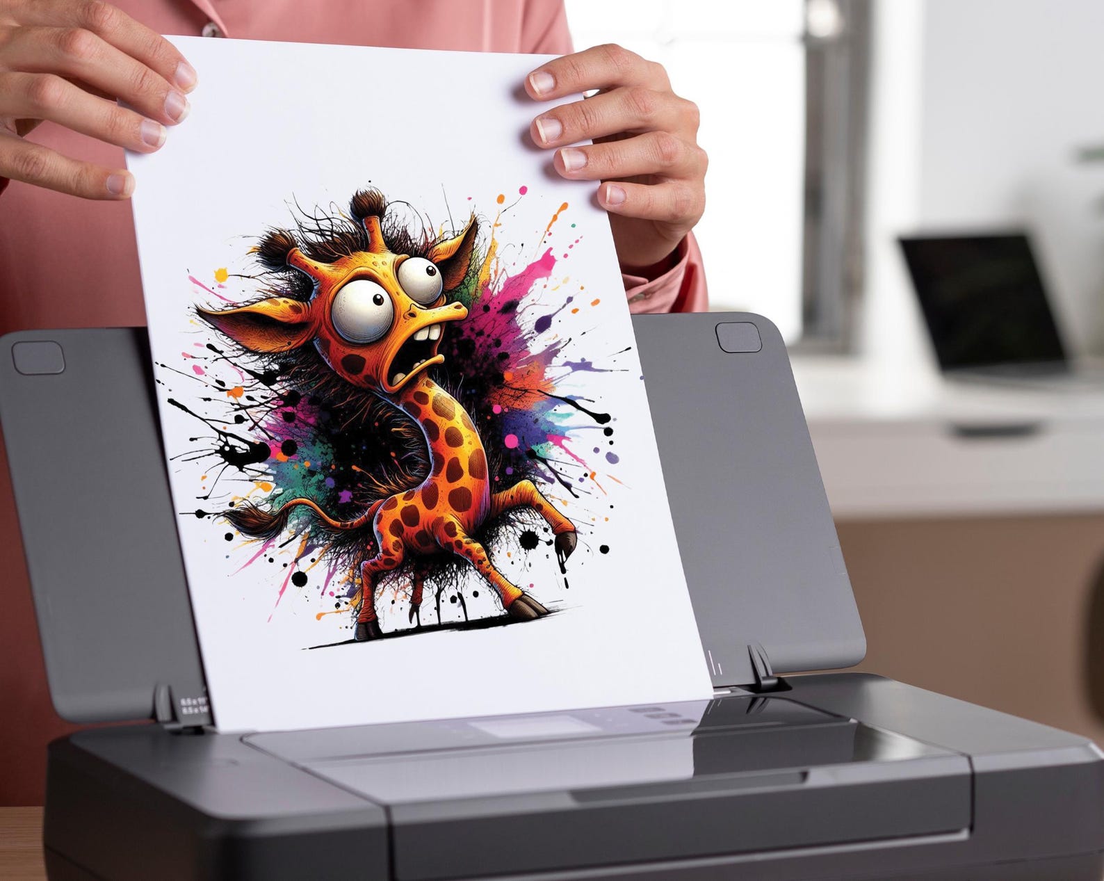 26 Funny Terrified Animals Clipart Quirky Scared Animals Highly ...