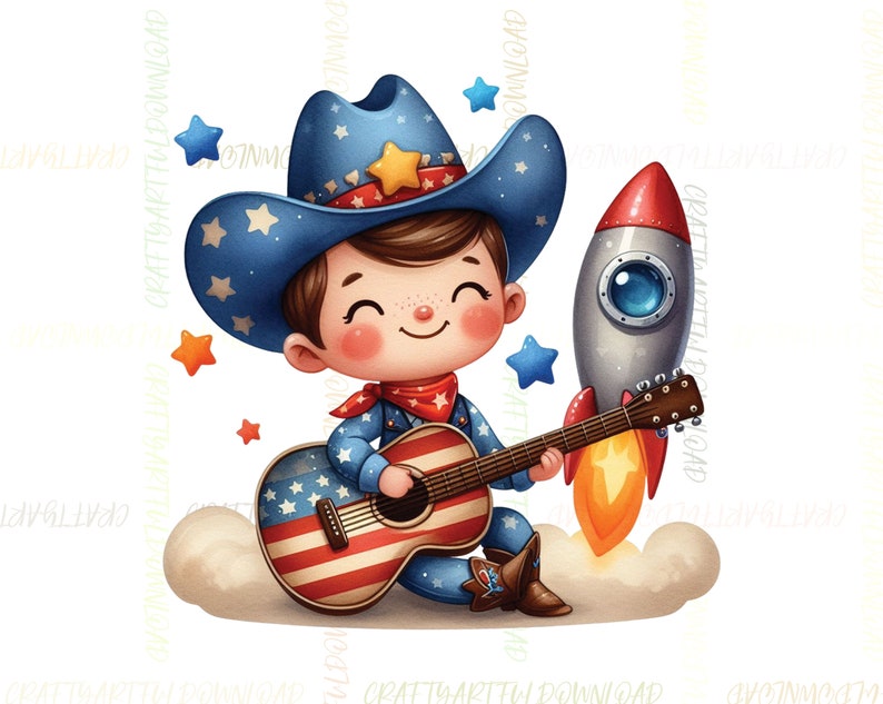 Cute Space Watercolor Clipart Bundle, Astronaut PNG Images, Space ...