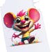 46 Whimsical & Quirky Mice Clipart | Silly Mouse Faces | Cute and Funny ...