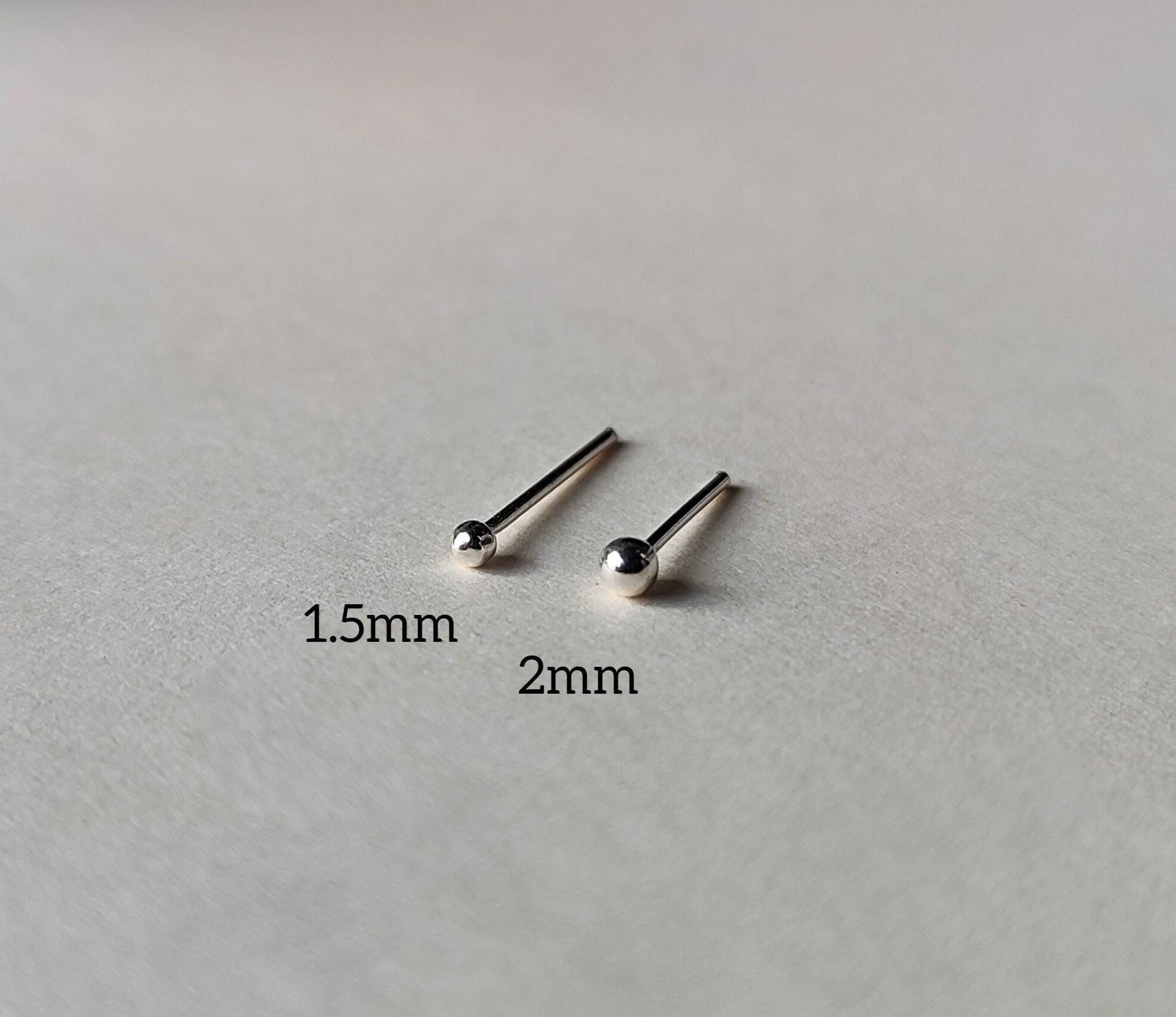 Nose Piercing Stud Sizes Chart