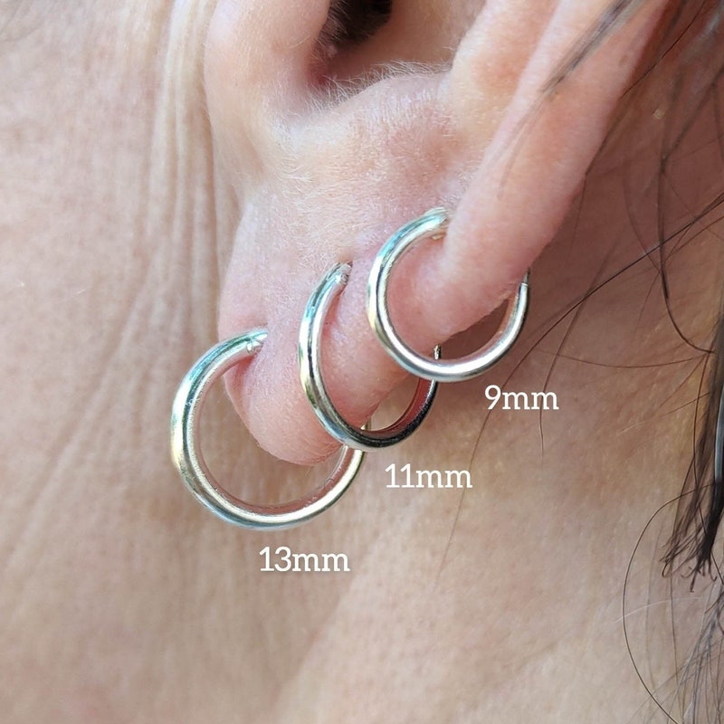Small Hoop Earrings - Etsy