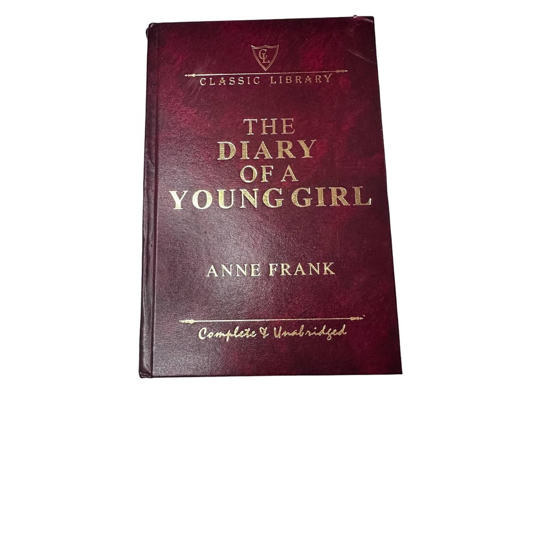 The Diary of a Young Girl Anne Frank Classic Library - Etsy