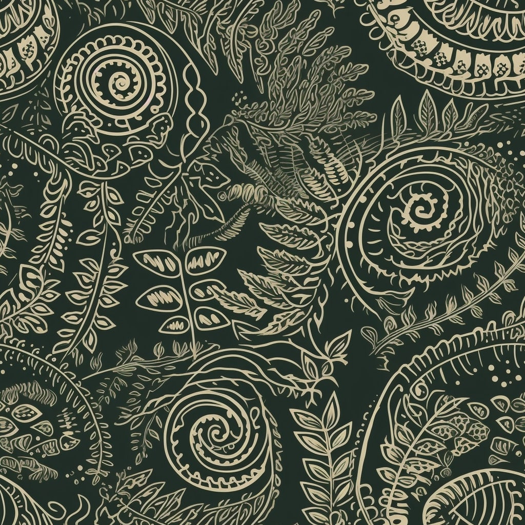 New Zealand Fern Pack Digital Pattern - Etsy