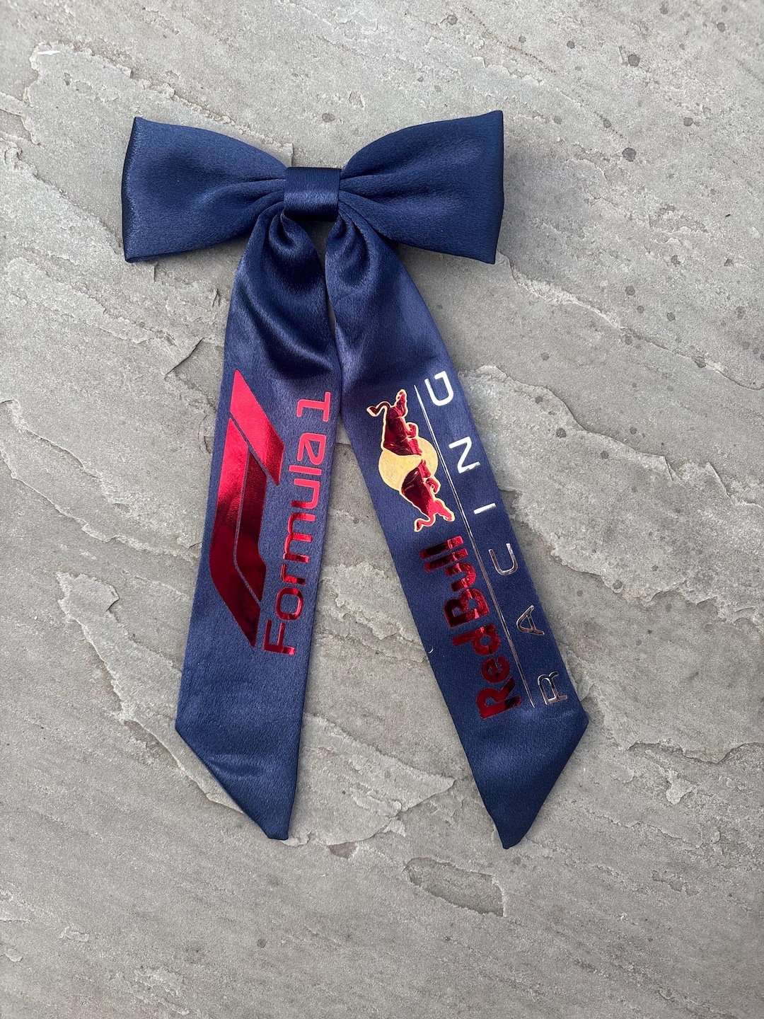 Custom Formula 1 Racing Bow: Personalized Team/driver Hair Accessory - Etsy