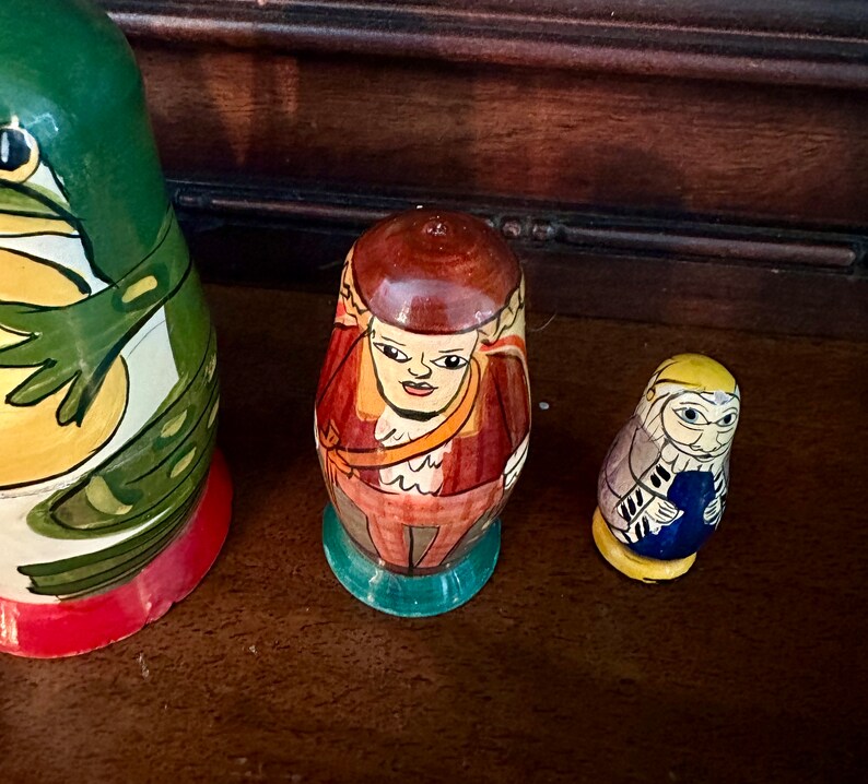 Vintage Princess and the Frog Nesting Dolls - Etsy