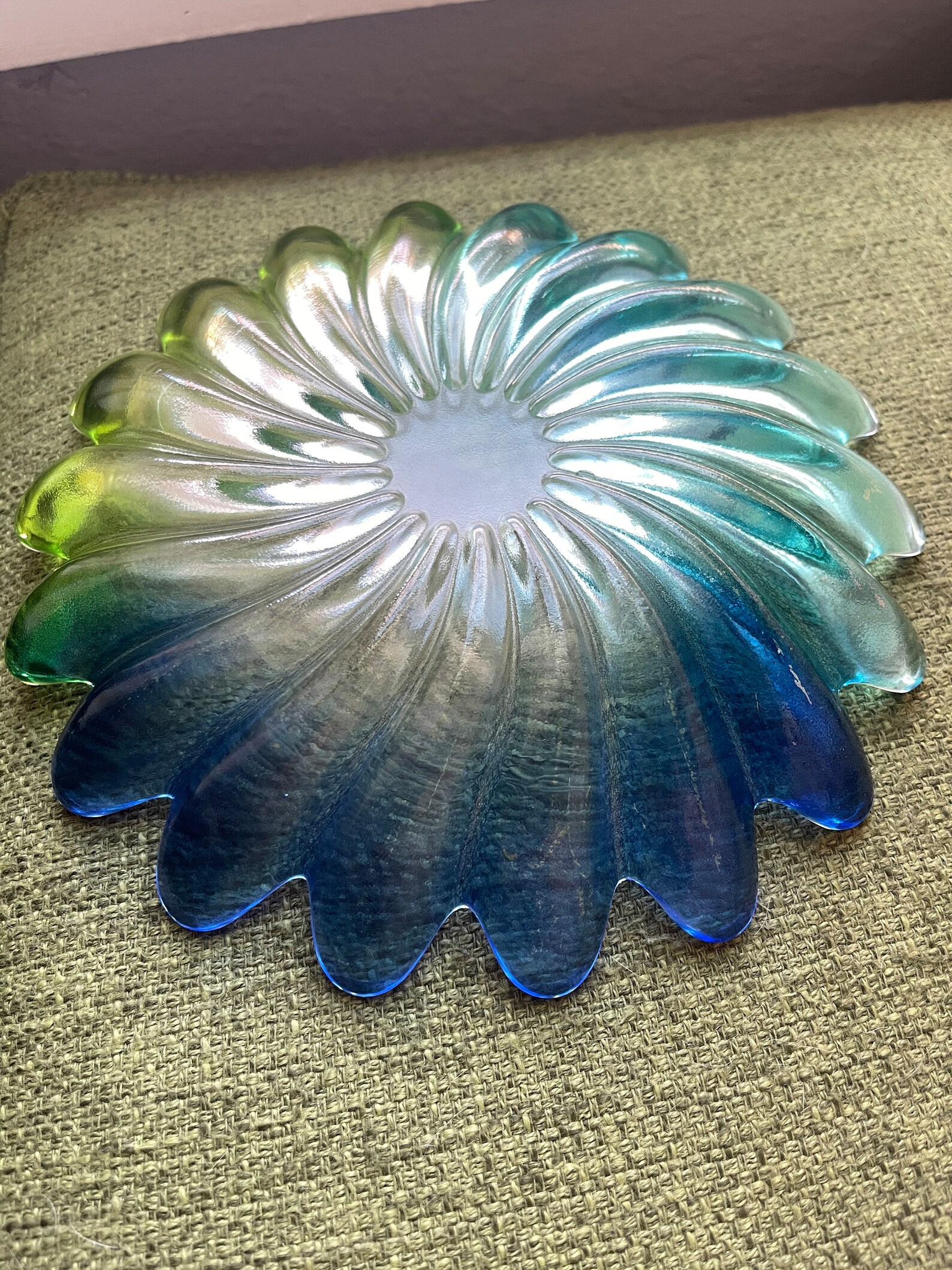 Vintage, German Made, Windmill Design Glass Dish, Candy Dish - Etsy