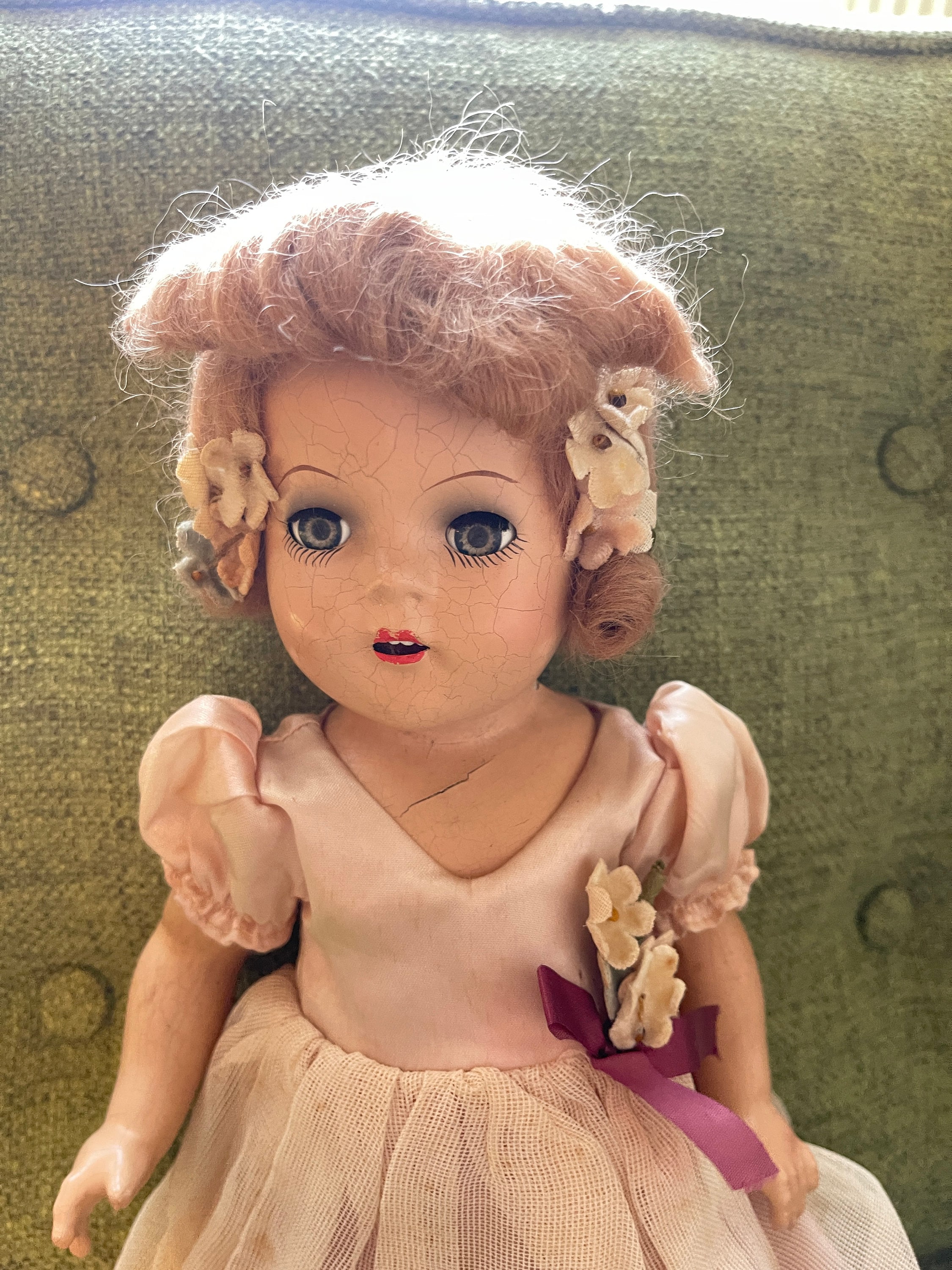 Beautiful Vintage Composition Doll - Etsy