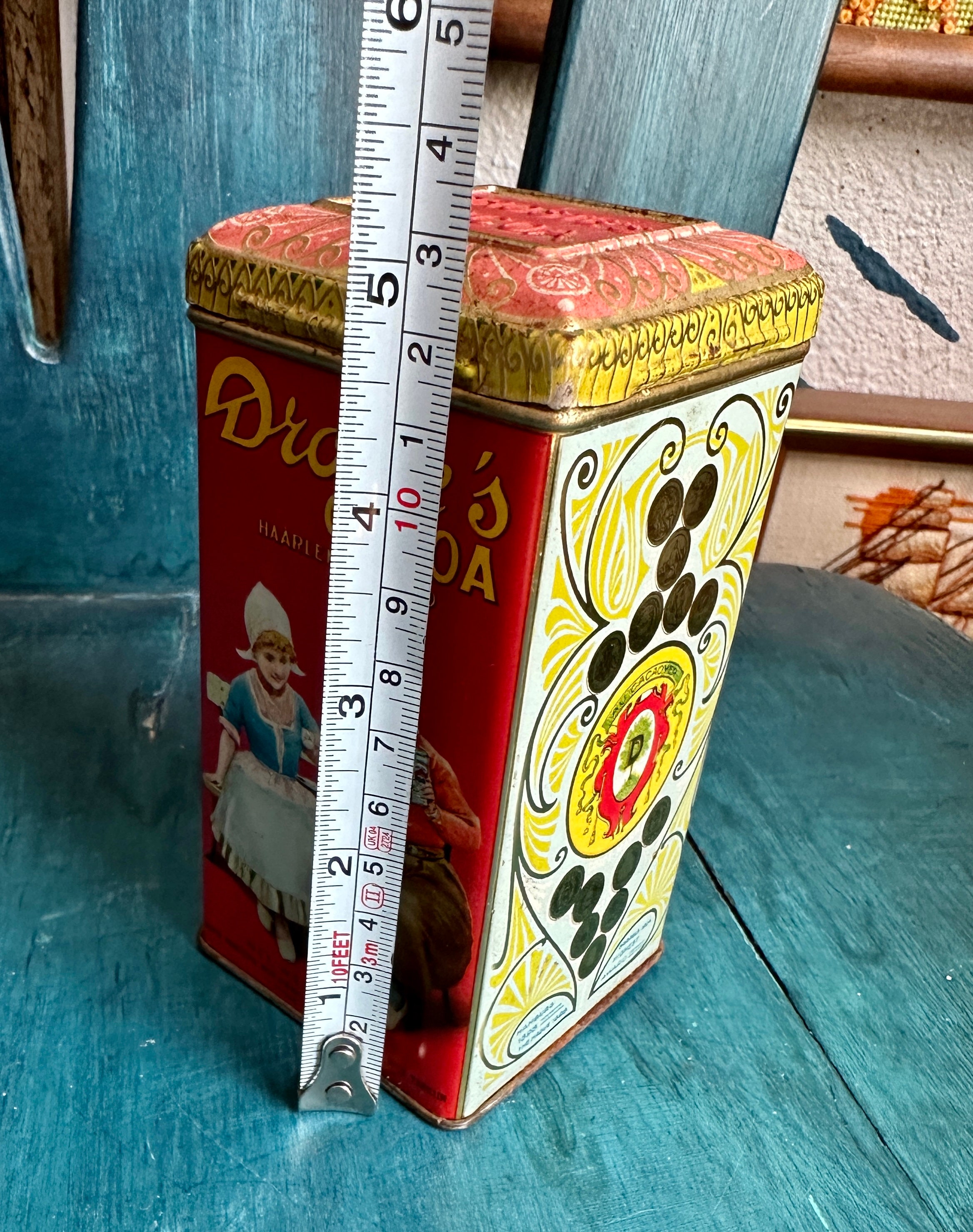 Vintage Droste's Cocoa Tin - Etsy