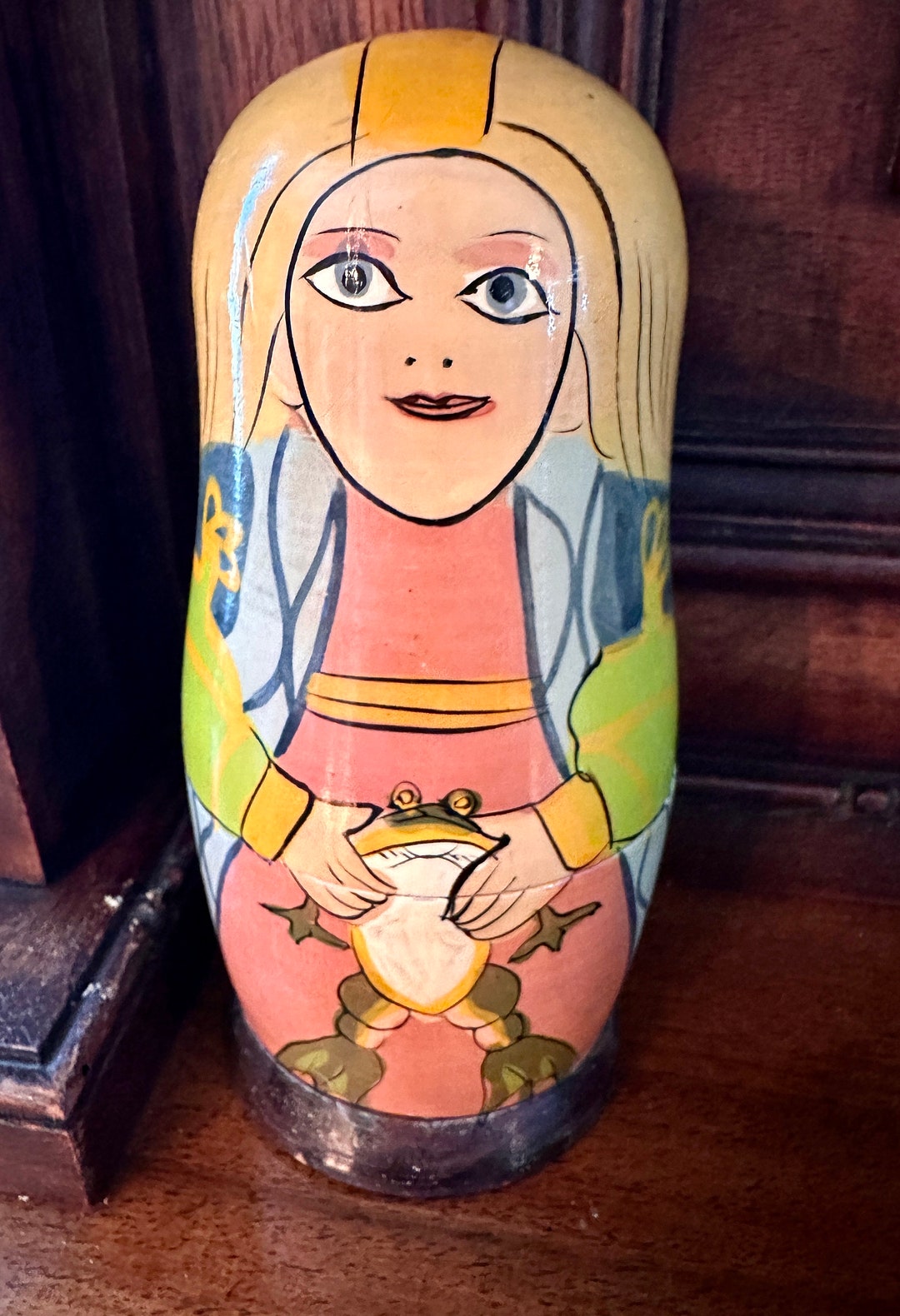 Vintage Princess and the Frog Nesting Dolls - Etsy