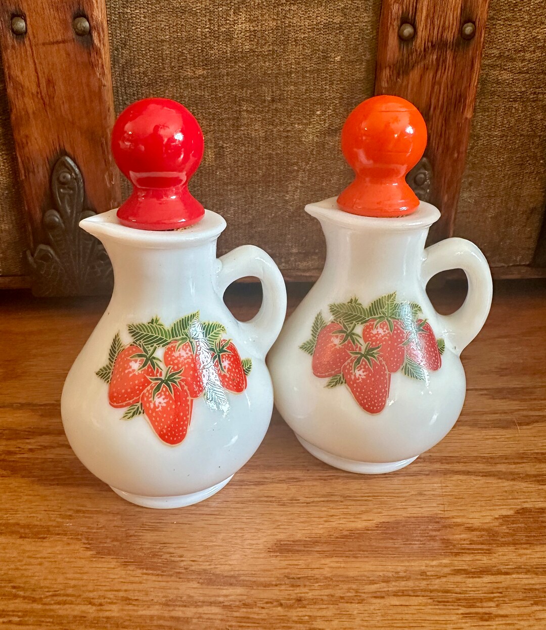Sold Separately Mini Strawberry Avon Jars - Etsy