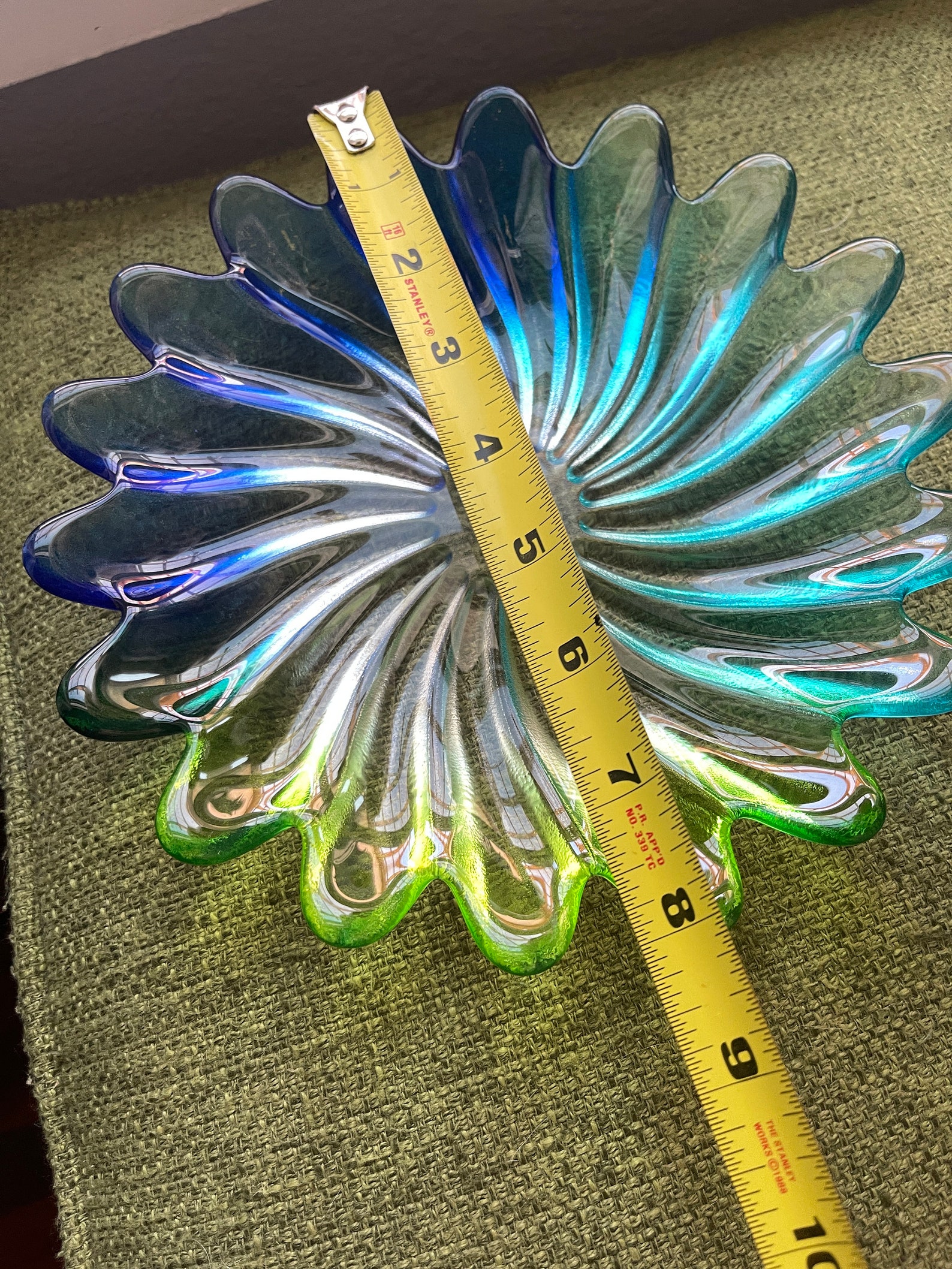 Vintage, German Made, Windmill Design Glass Dish, Candy Dish - Etsy