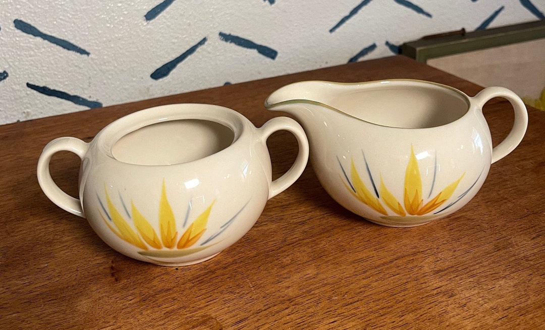 Vintage Winfield Mid-century Modern Bird of Paradise Creamer China - Etsy