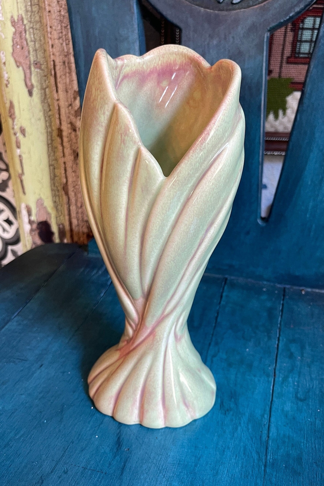 Beautiful Mermaid Vintage West Coast Pottery Vase - Etsy