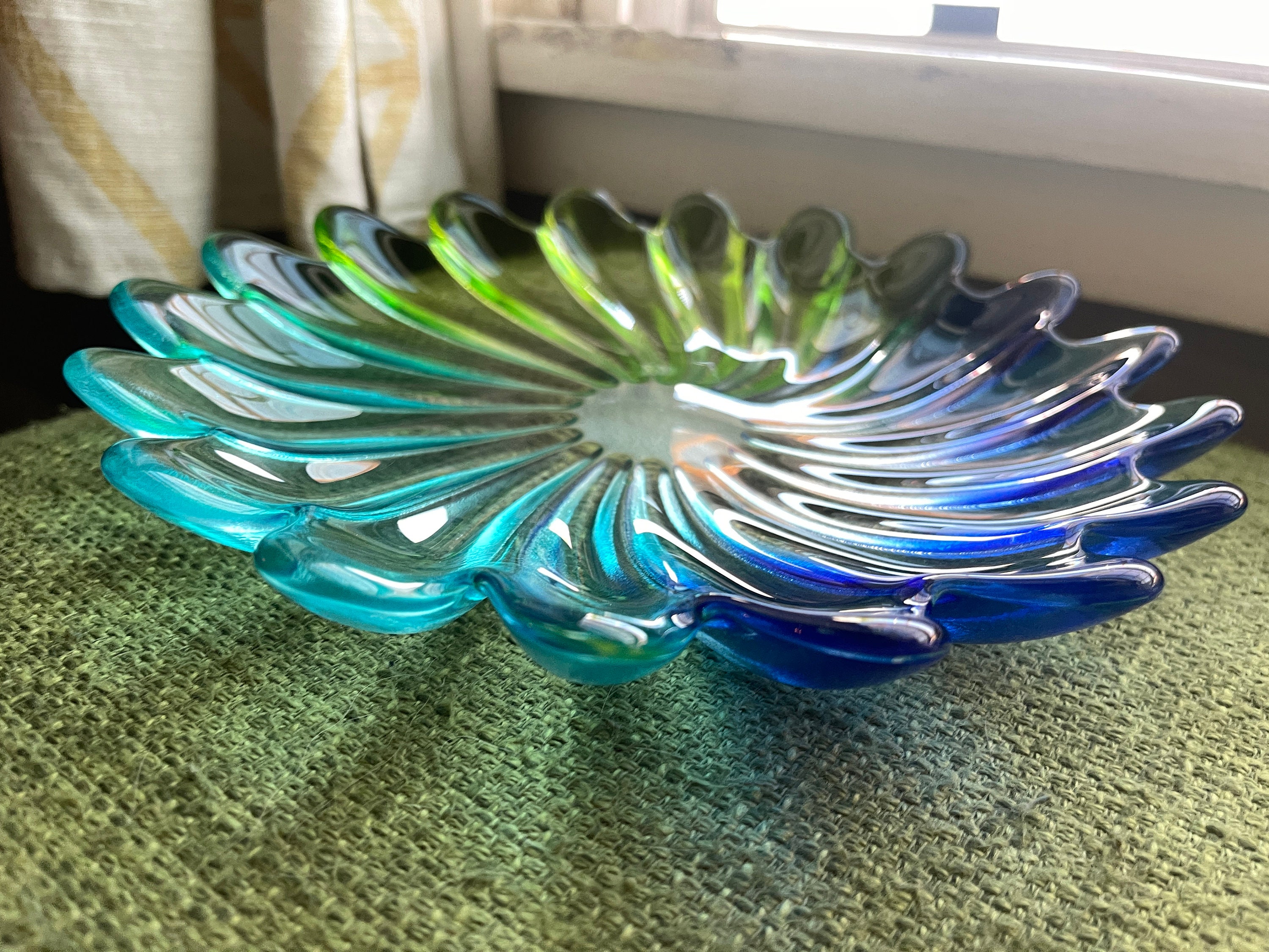 Vintage, German Made, Windmill Design Glass Dish, Candy Dish - Etsy