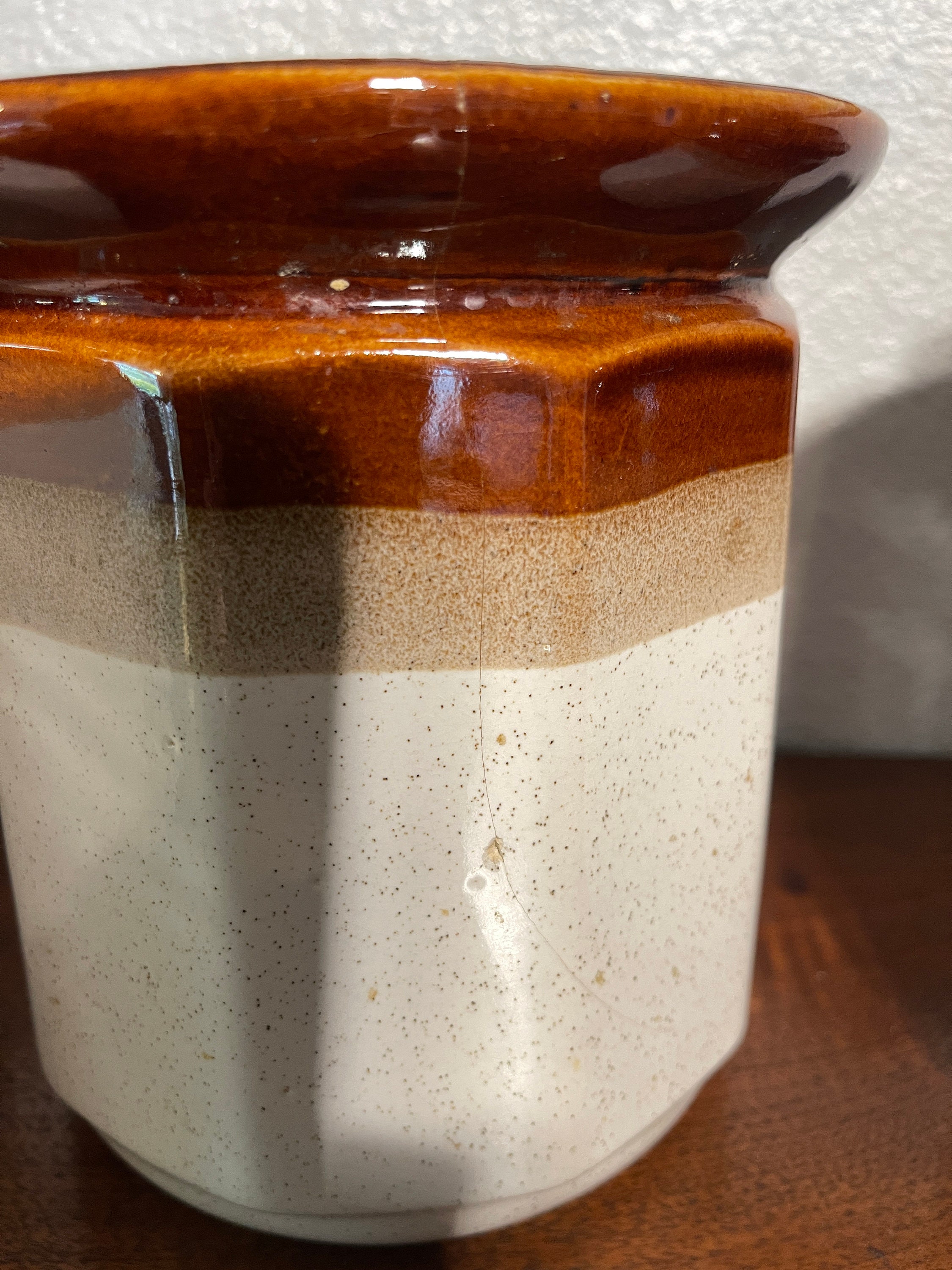 Vintage Set of Brown Canisters - Etsy