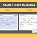 Blank Yearly Calendar Printable – Fill Manually or as a Fillable ...