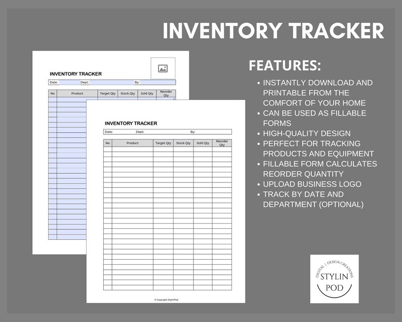 Inventory Tracker to Manage Your Small Business Inventory for Products ...