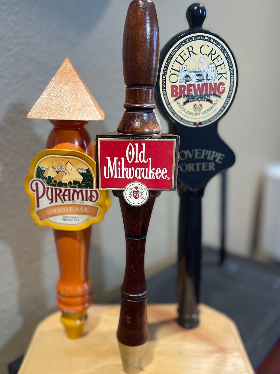 Real Wooden Vintage Beer Taps - Etsy