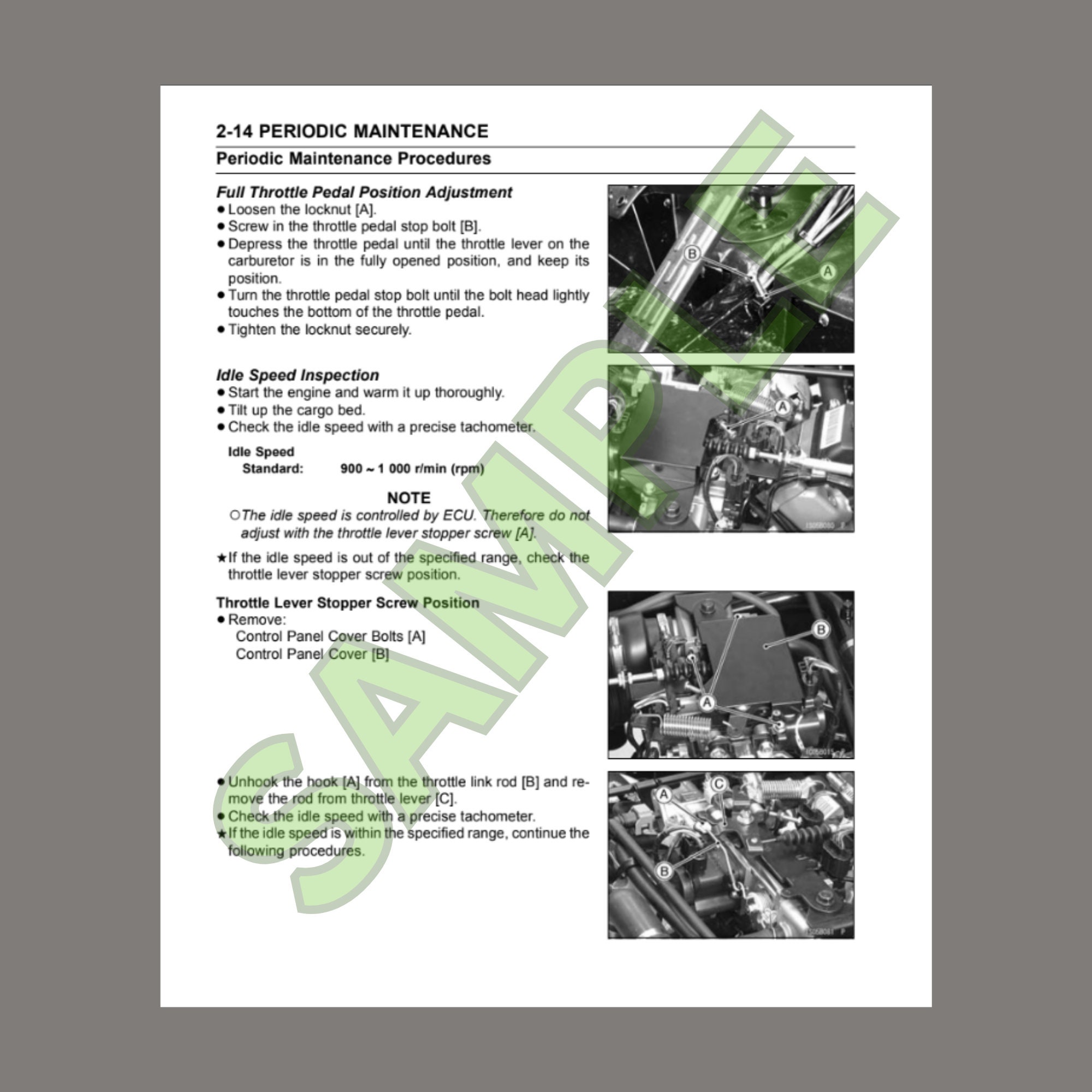 Kawasaki Mule Trans 4010 Service Manual, Kawasaki Mule Trans 4000 ...