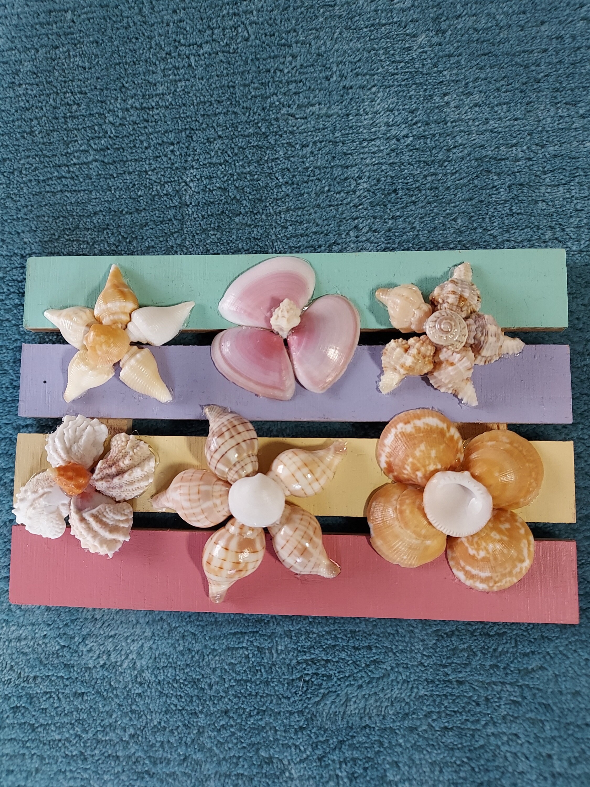 Pastel Seashell Plaque - Etsy