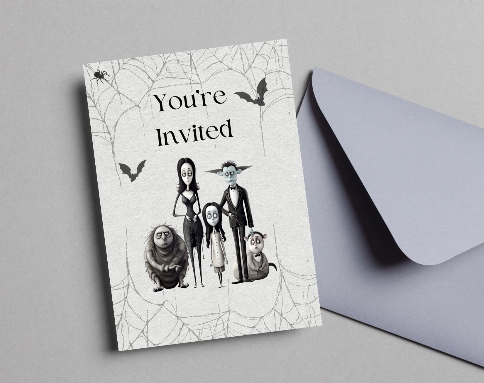 45 Cute Tim Burton Characters Clipart: Halloween Art for Crafts and ...