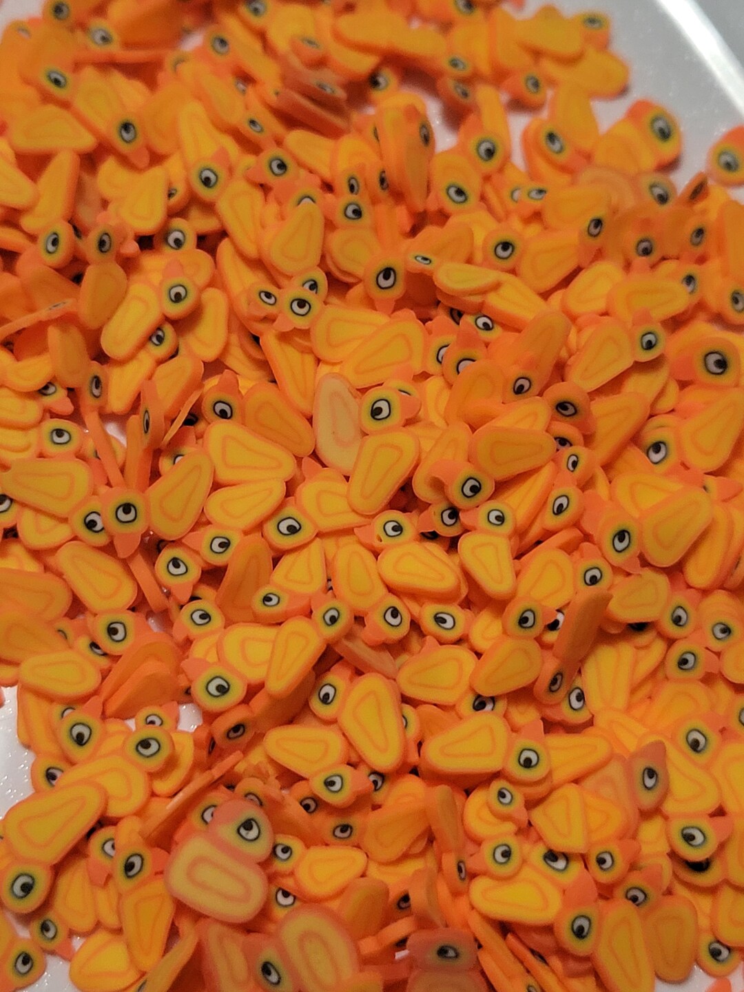 Duck Polymer Clay Slices for Snow Globe Tumblers Shakers Slime Filling ...