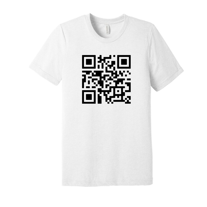 QR Code Shirt Funny Show Me Them Cotton - Etsy