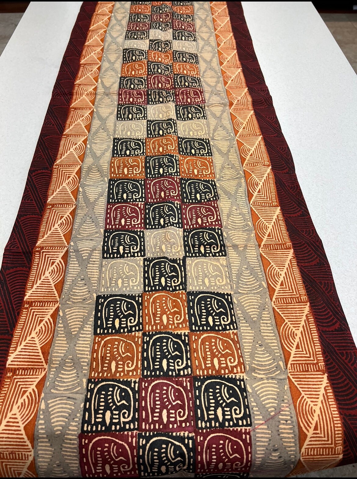 African Print Table Runners - Etsy