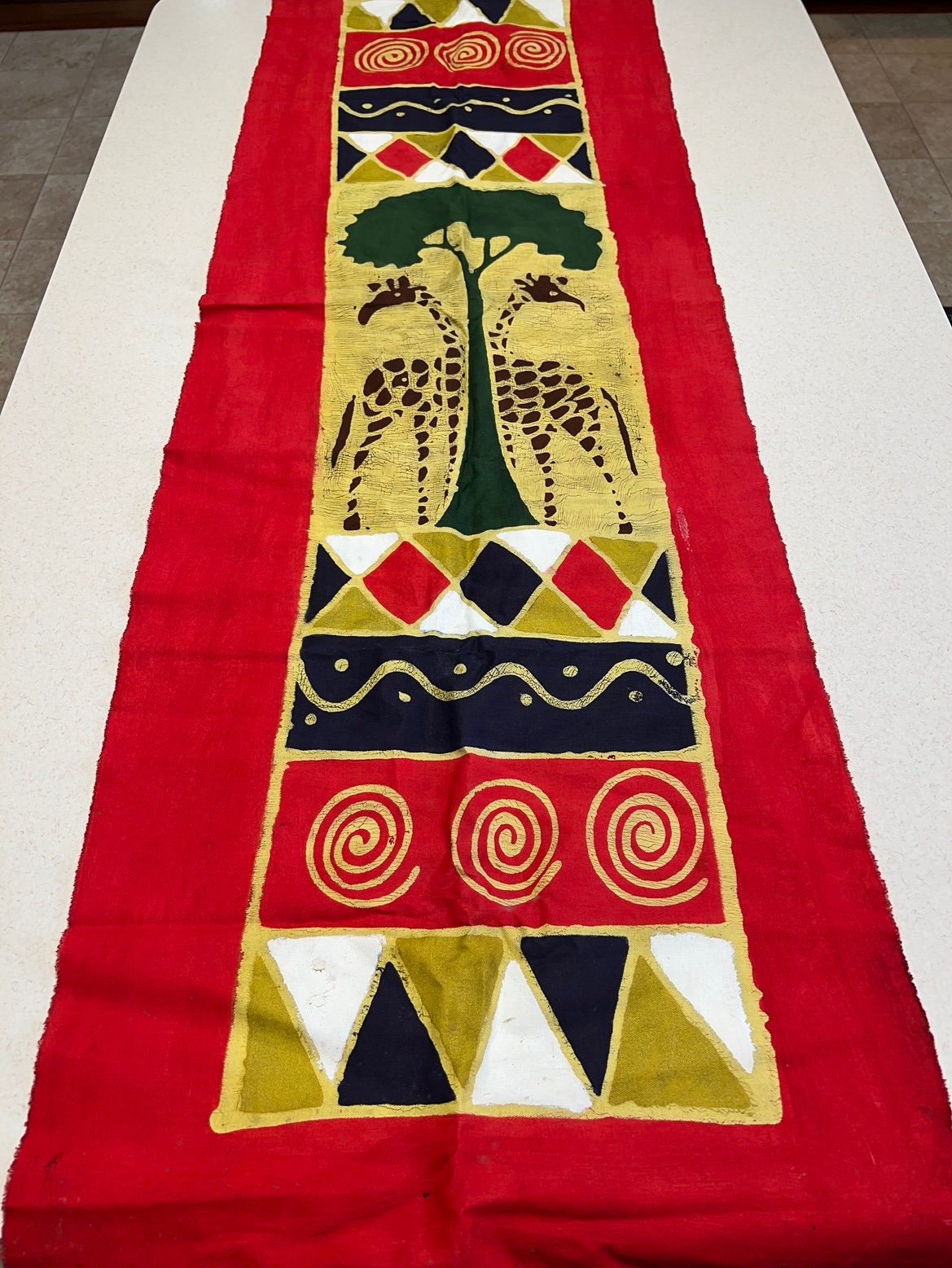 African Print Table Runners - Etsy