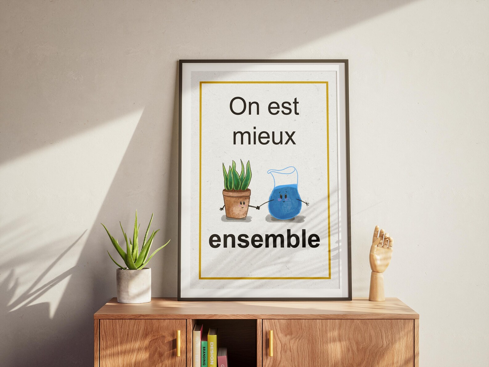 Digital Download | French Classroom Poster - on Est Mieux Ensemble (we ...