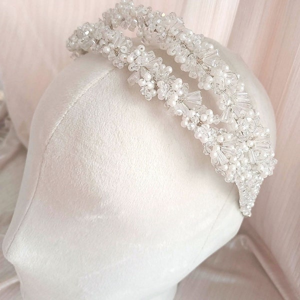 Beaded Tiara - Etsy