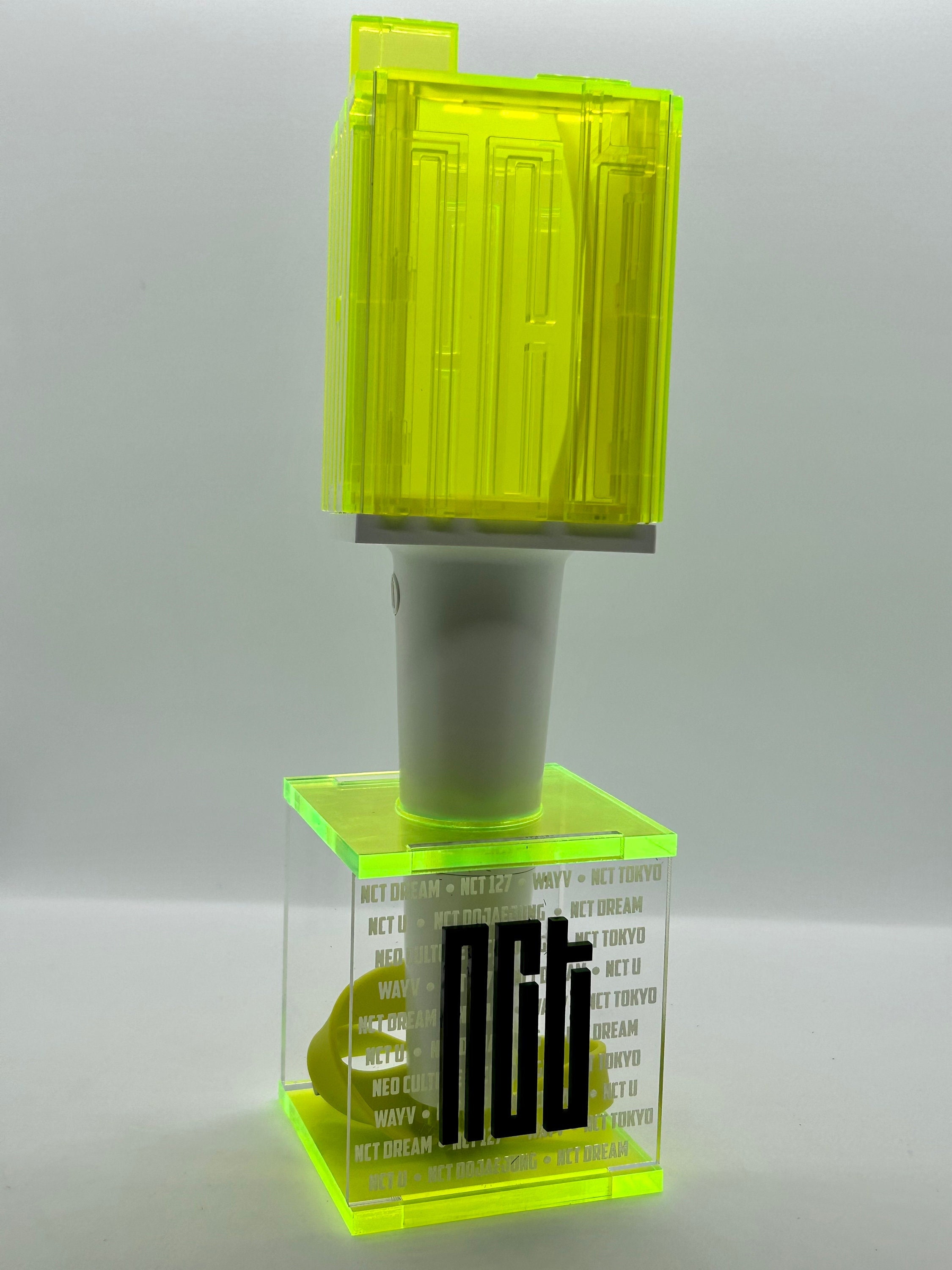 NCT Lightstick Stand Custom Lightstick Holder Meumwonbong Holder Neobong Lightstick Display Etsy