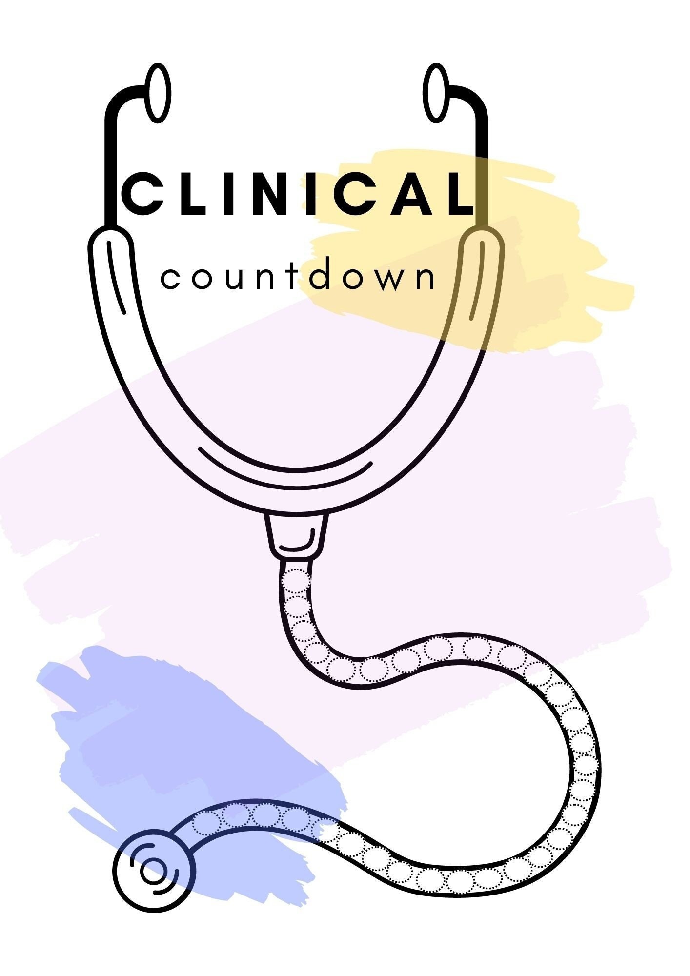 Clinical Hours Tracker, Printable, NP School, Nursing School, FNP ...