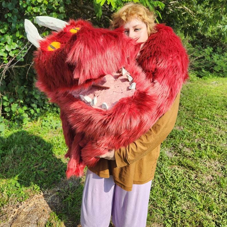 Custom Full Arm and Shoulder Fantasy Dragon Puppet Commission TWO COLOR ...