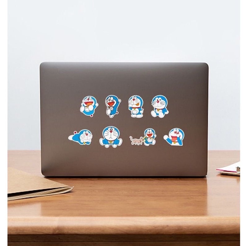 Doraemon Deco Stickers Set,water Bottle,skateboard Laptop Decals ...
