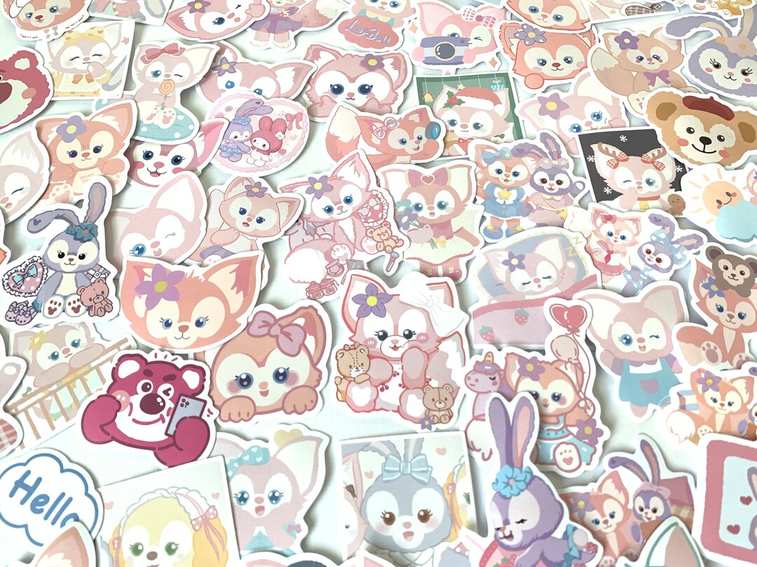 Linabell Duffy & Friends Cute Stickers,bottle,skateboard Laptop Decals ...