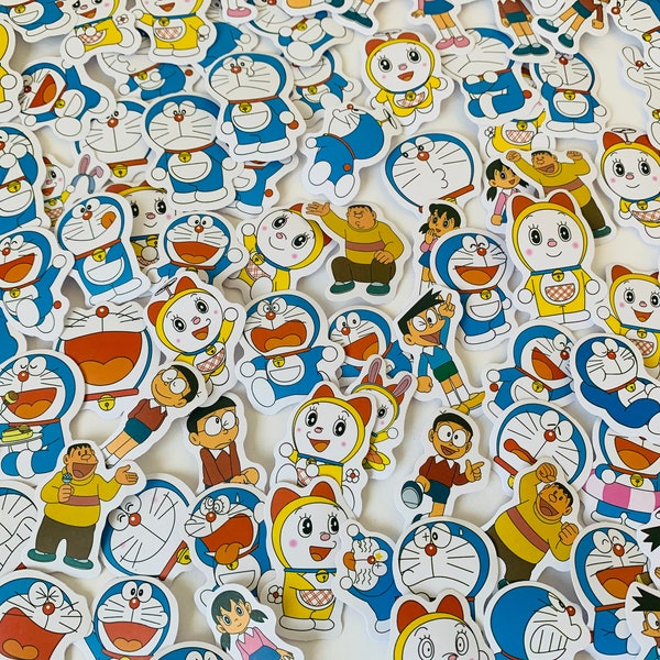 Doraemon Laptop Stickers - Etsy
