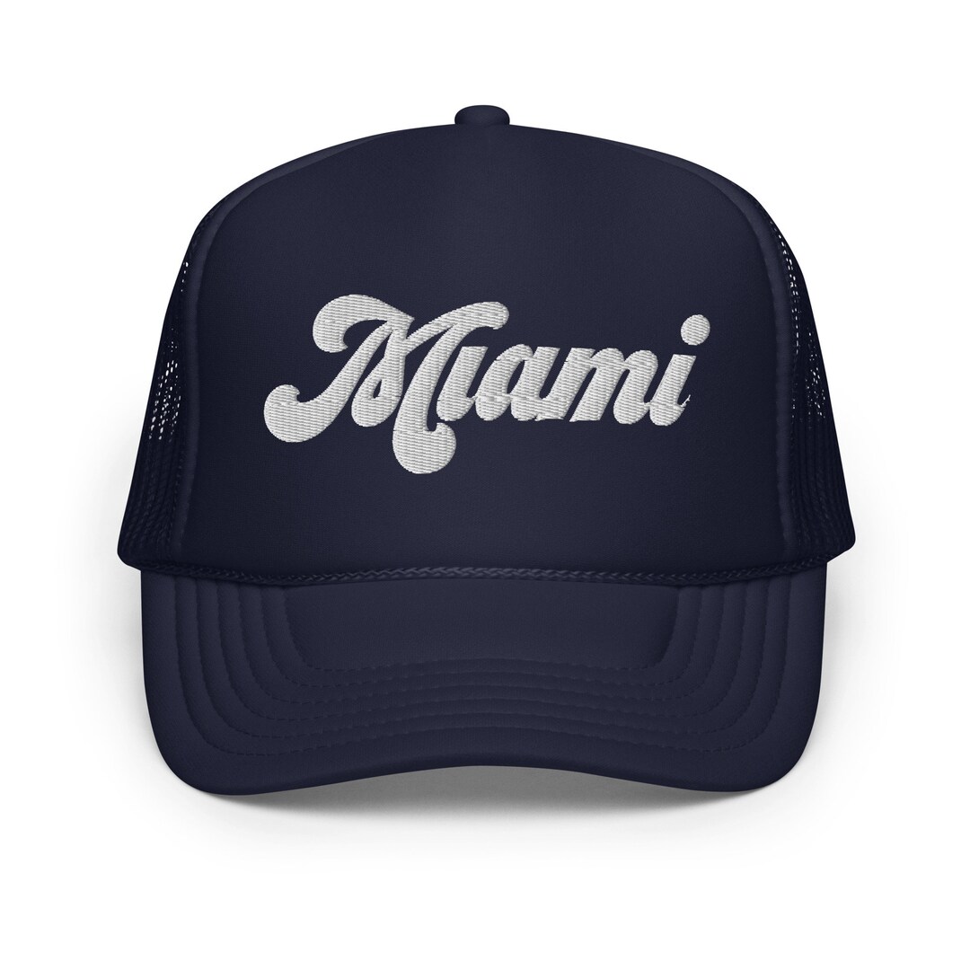 MIAMI Trucker Hat | Miami Florida - Etsy