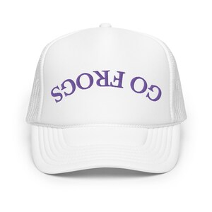 Go Frogs Foam Trucker Hat - Etsy