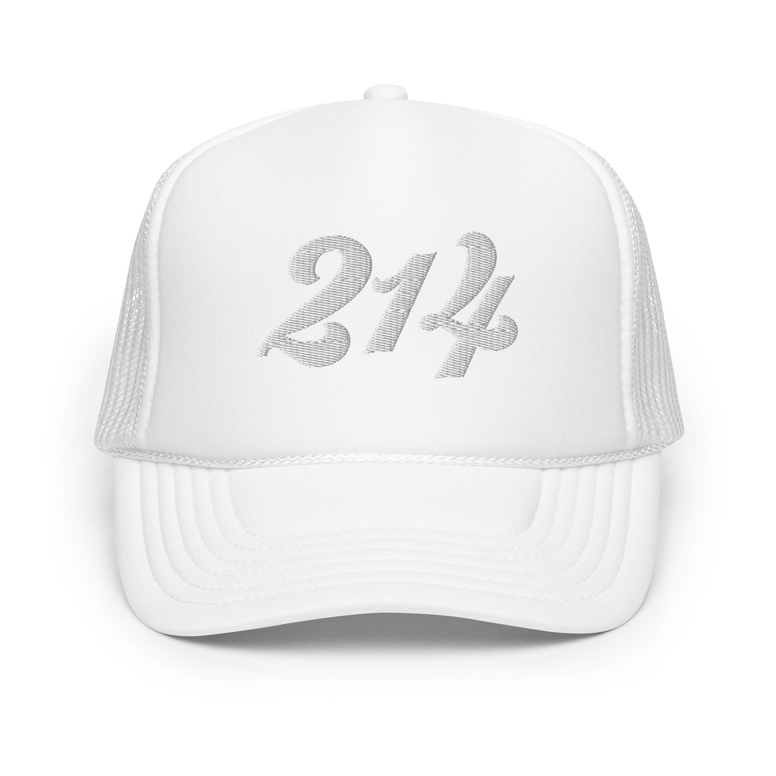 214 Area Code Zip Code Trucker Hat // Dallas, Tx - Etsy
