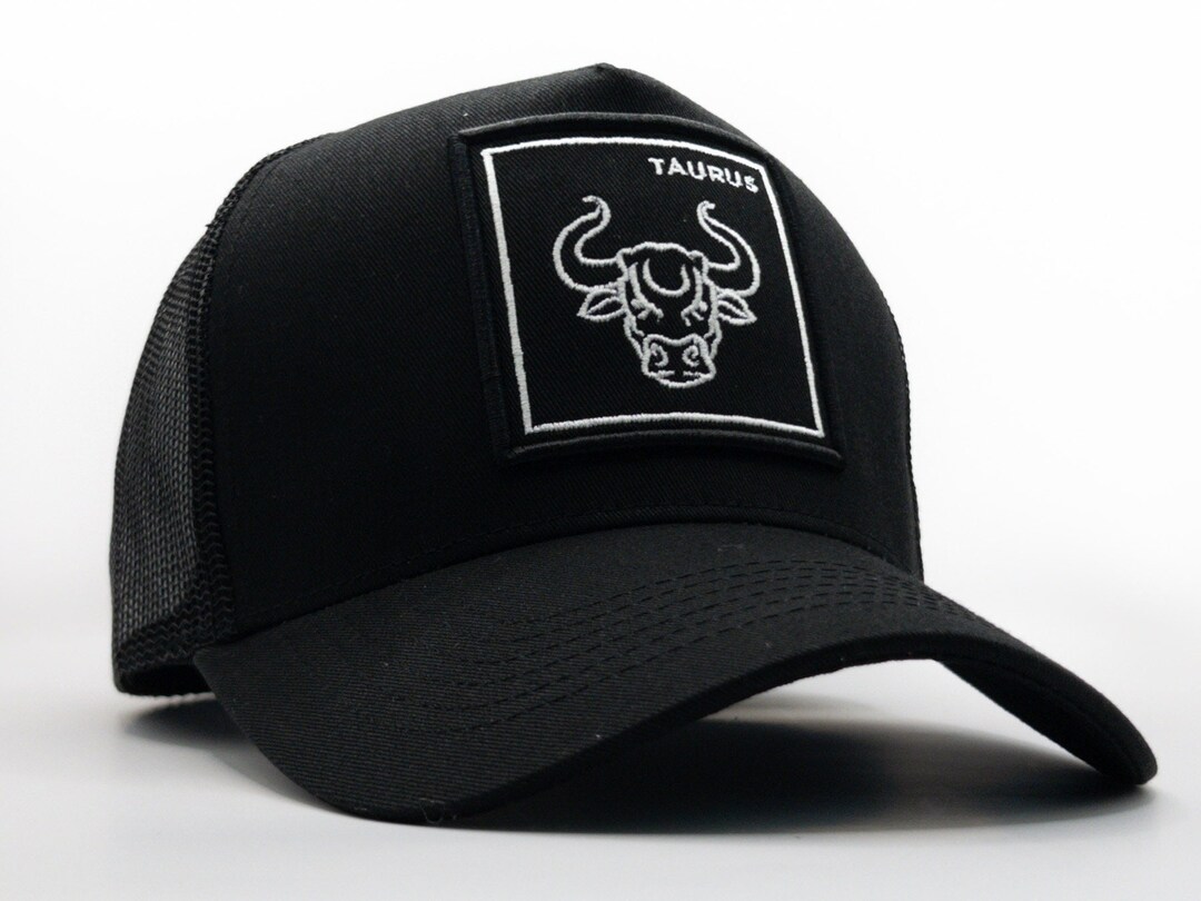 Taurus Embroidered Unisex Trucker Hat, Zodiac,astrology,adjustable Hat ...