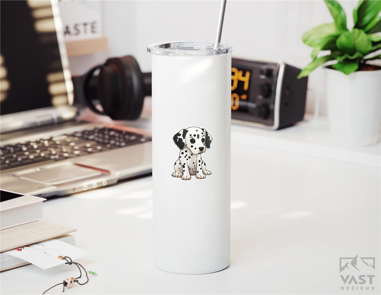 Cute Dalmatian Dog Vinyl Sticker - Etsy
