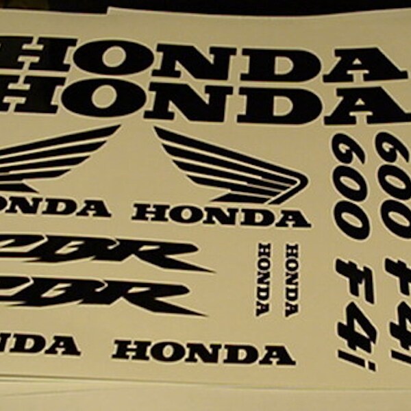Honda Cbr 600 F4i Decal - Etsy